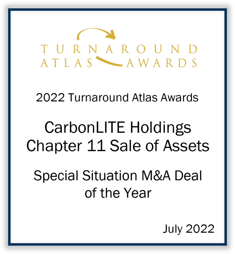 Province - Nationally recognized restructuring & financial advisory